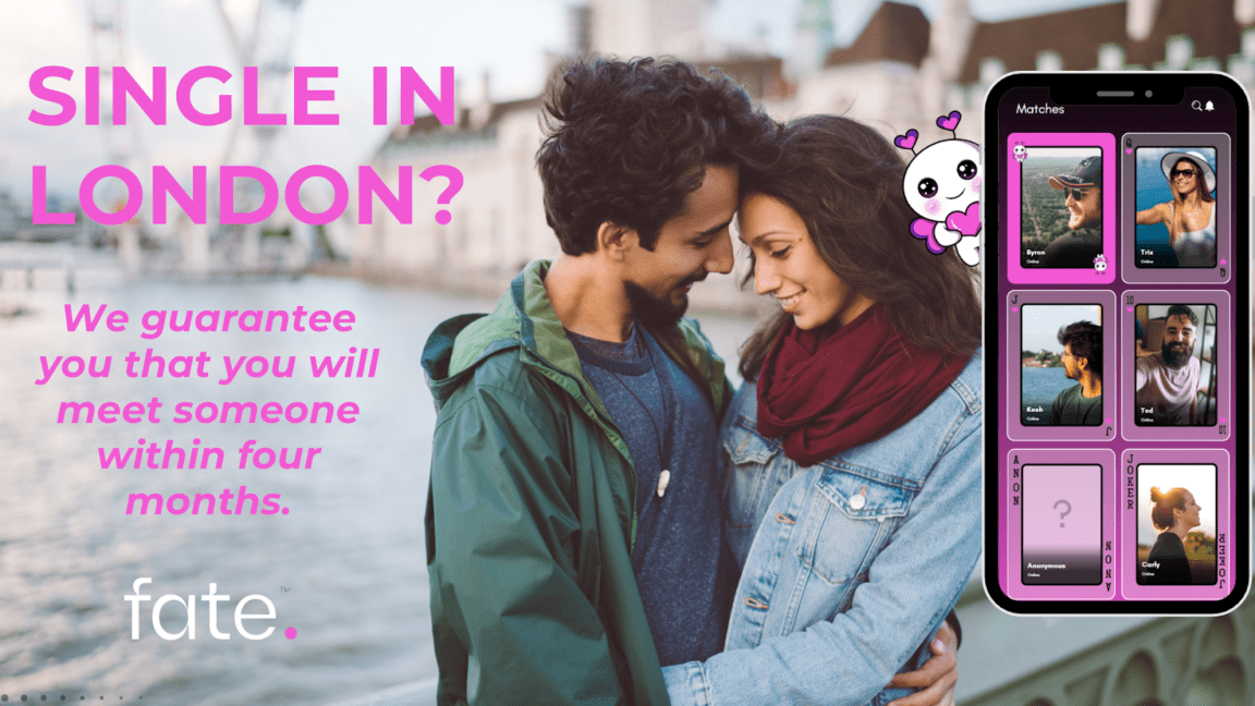 Stop Swiping: London Dating app Fate Launching This September
